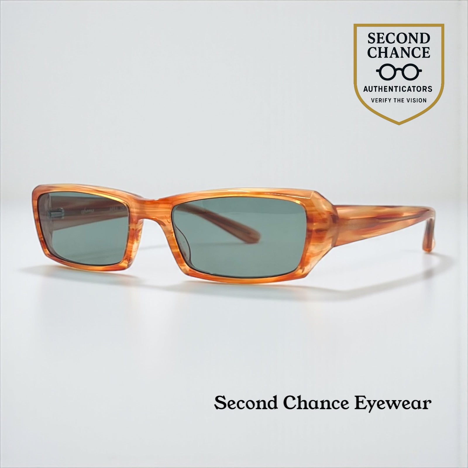SAMA Apex Orange Sunglasses – w/ New Solid Tined Custom Lenses-Vintage ...